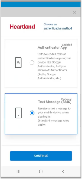 Multi-Factor Authentication Guide for Heartland Mobile Manager – HCM Info