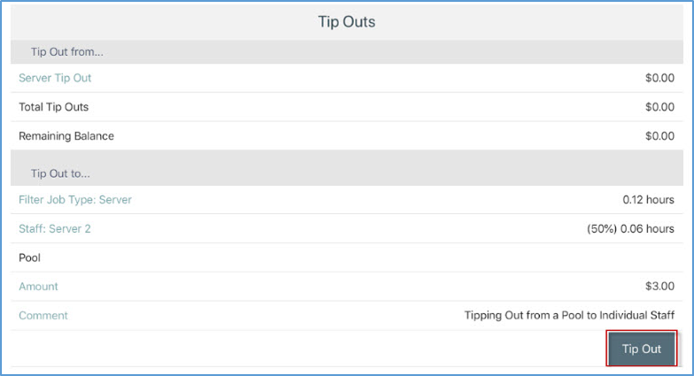 Tip Out Configuration and Usage Guide – HCM Info