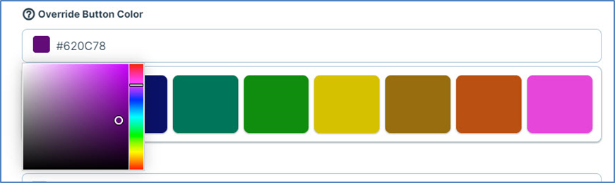 Items Screen – HCM Info