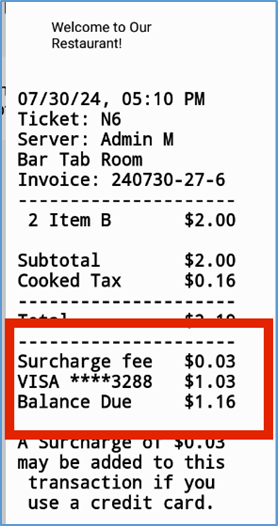Surcharge Setup Guide for Pay App with Verifone T650 – HCM Info