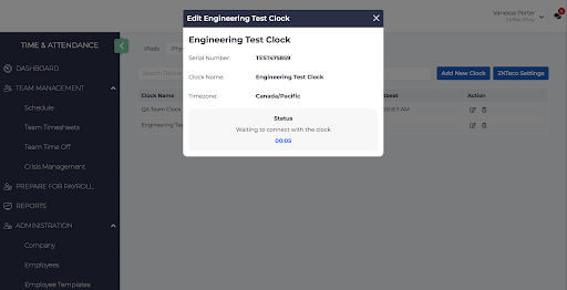 ZKT Time Clock with Time and Attendance Setup Guide – HCM Info