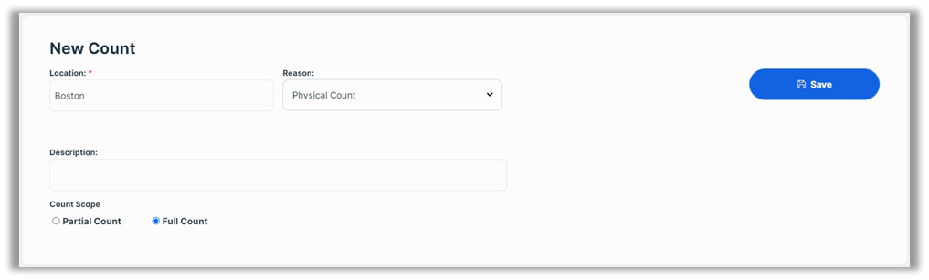 Completing Physical Counts (via scanning items or importing quantities ...